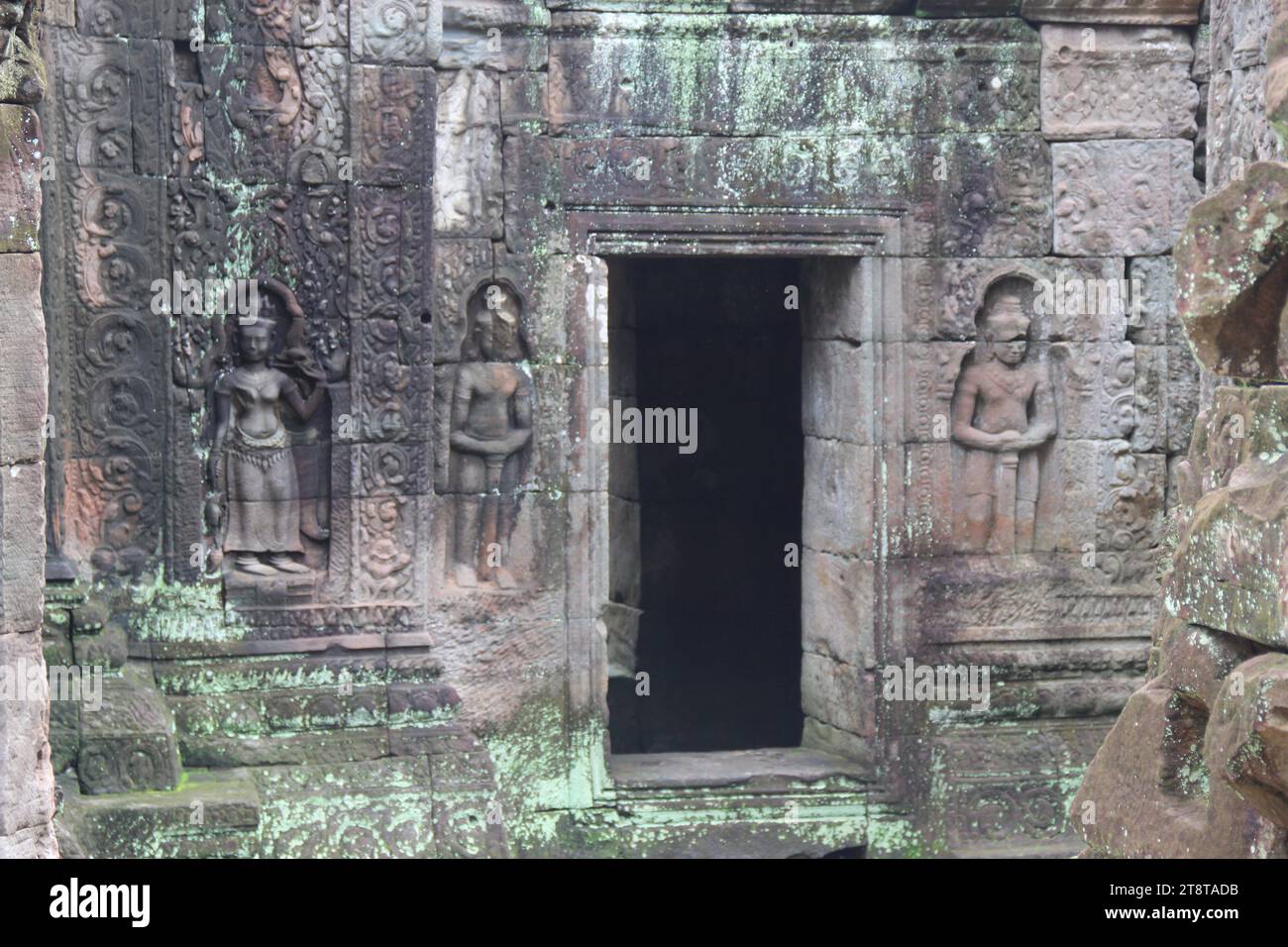 Ta Som, Khmer temple, ancient Angkor area, Cambodia. Reign of ...