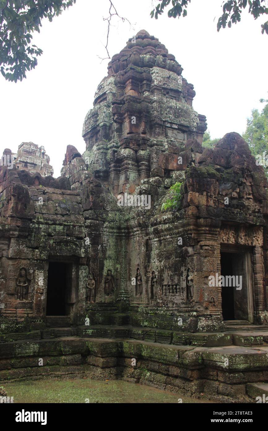 Ta Som, Khmer temple, ancient Angkor area, Cambodia. Reign of ...