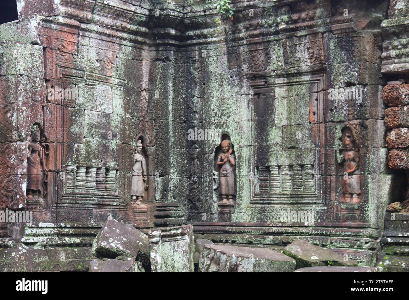 Ta Som, Khmer temple, ancient Angkor area, Cambodia. Reign of ...