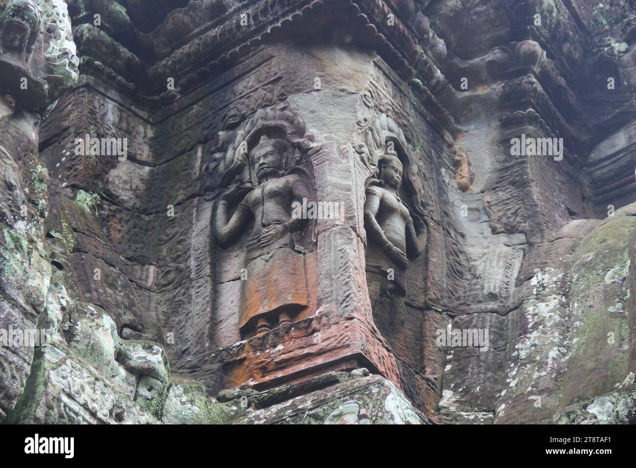 Ta Som, Khmer temple, ancient Angkor area, Cambodia. Reign of ...
