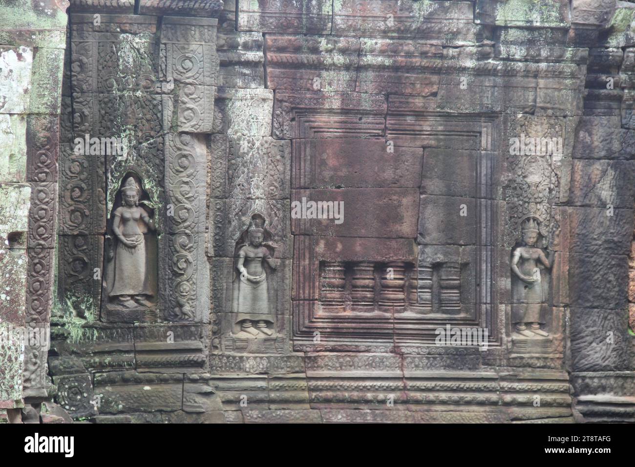 Ta Som, Khmer temple, ancient Angkor area, Cambodia. Reign of ...