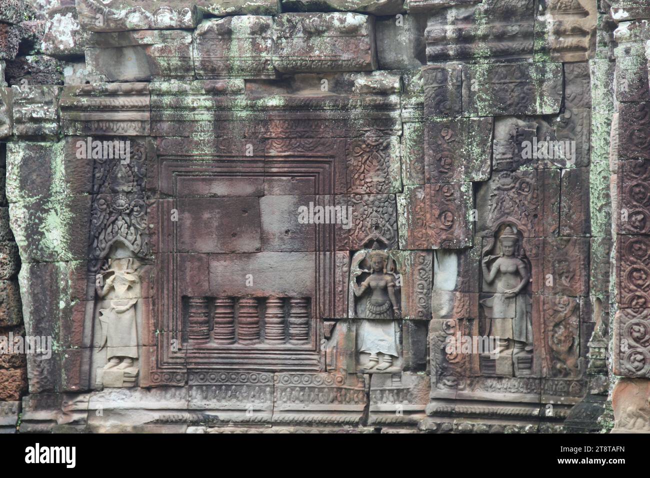 Ta Som, Khmer temple, ancient Angkor area, Cambodia. Reign of ...