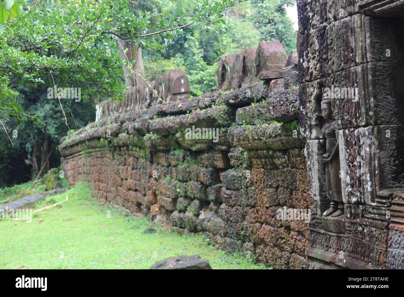 Ta Som, Khmer temple, ancient Angkor area, Cambodia. Reign of ...