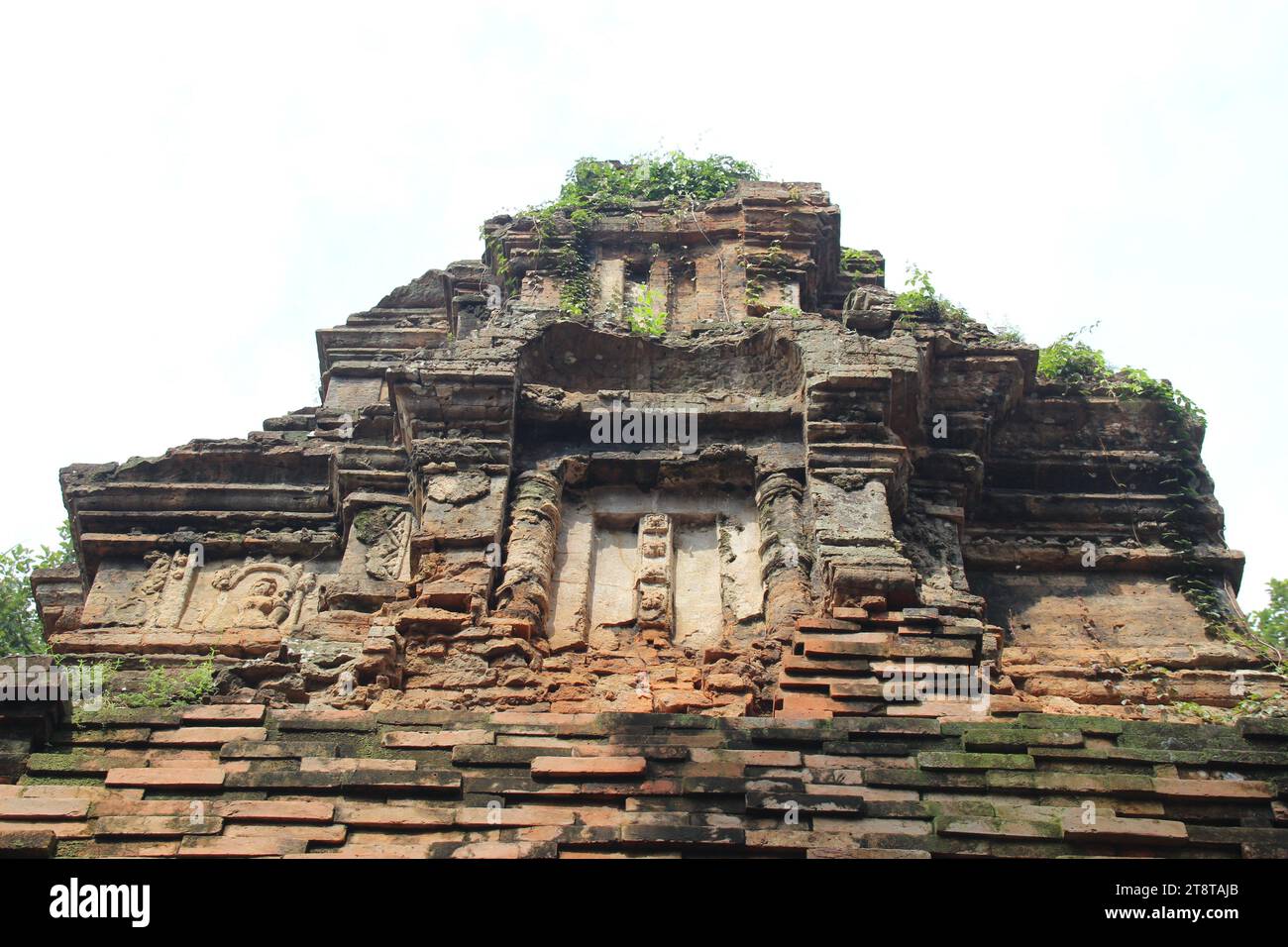 Preah Ko, Khmer temple, ancient Angkor area, Cambodia. Reign of ...