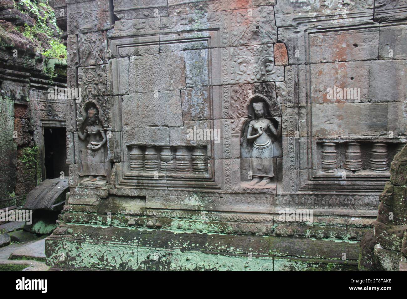 Ta Som, Khmer temple, ancient Angkor area, Cambodia. Reign of ...