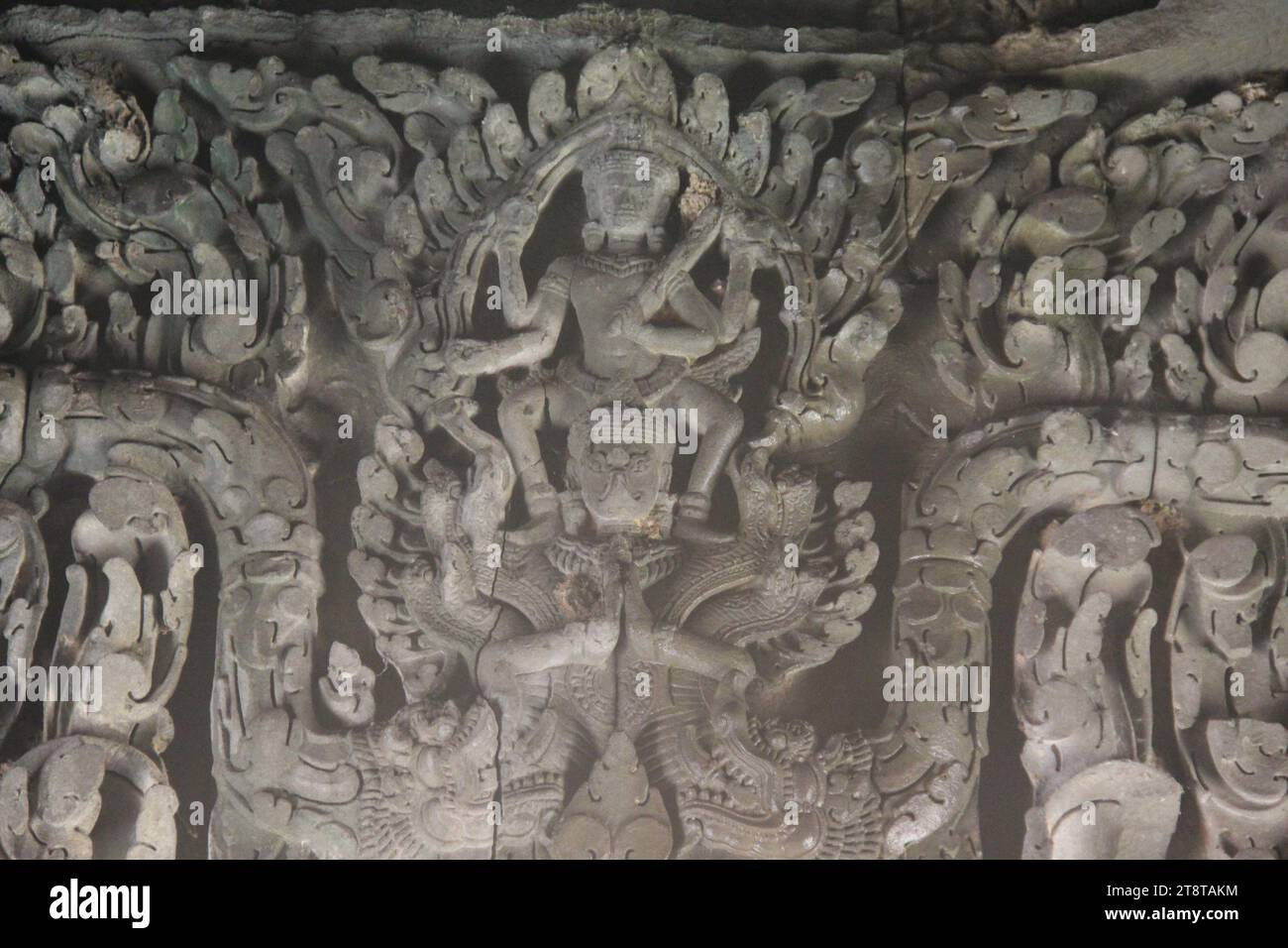 Thommanon, Khmer temple, ancient Angkor area, Cambodia. Reign of ...