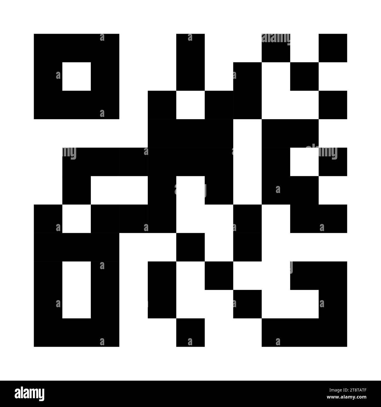 Quar code line icon. Scan me, recognition, chip, information, product ...