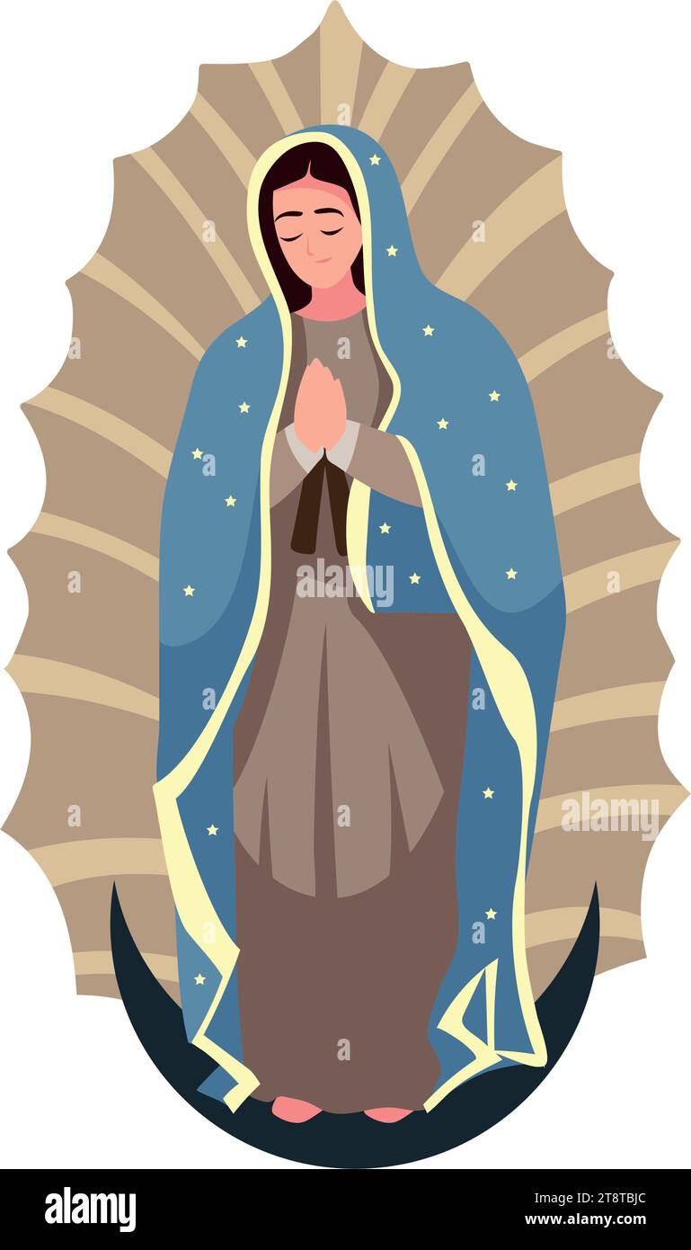 virgen de guadalupe Stock Vector Image & Art - Alamy