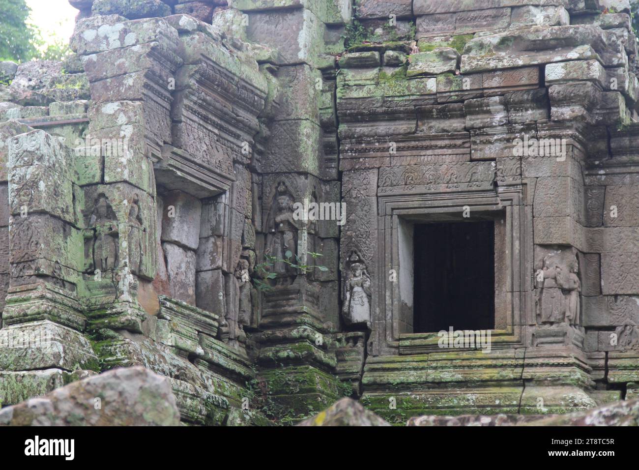 Preah Pithu, Temple 482 U, Angkor Thom, Ancient Khmer city near Angkor ...