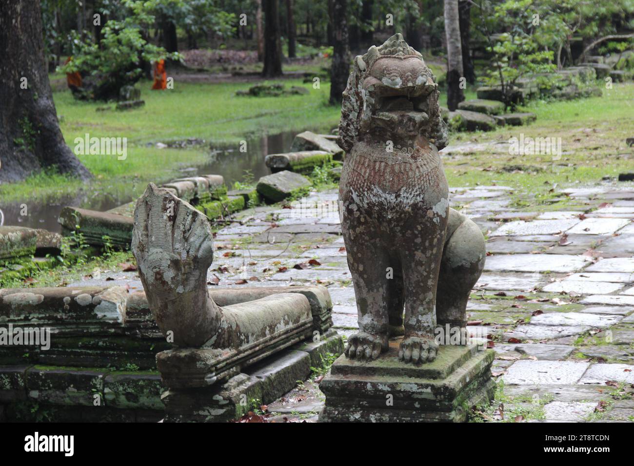 Tep Prenam, Angkor Thom, Ancient Khmer city near Angkor Wat, Siem Reap ...