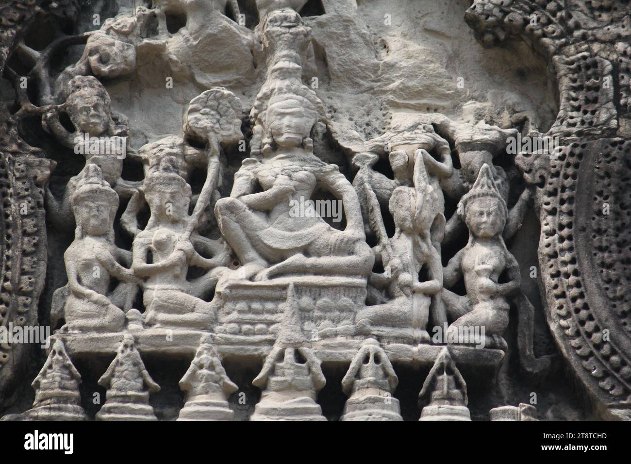 Angkor Wat, Khmer temple, reign of Suryavarman II (1113-1150 AD), Siem ...