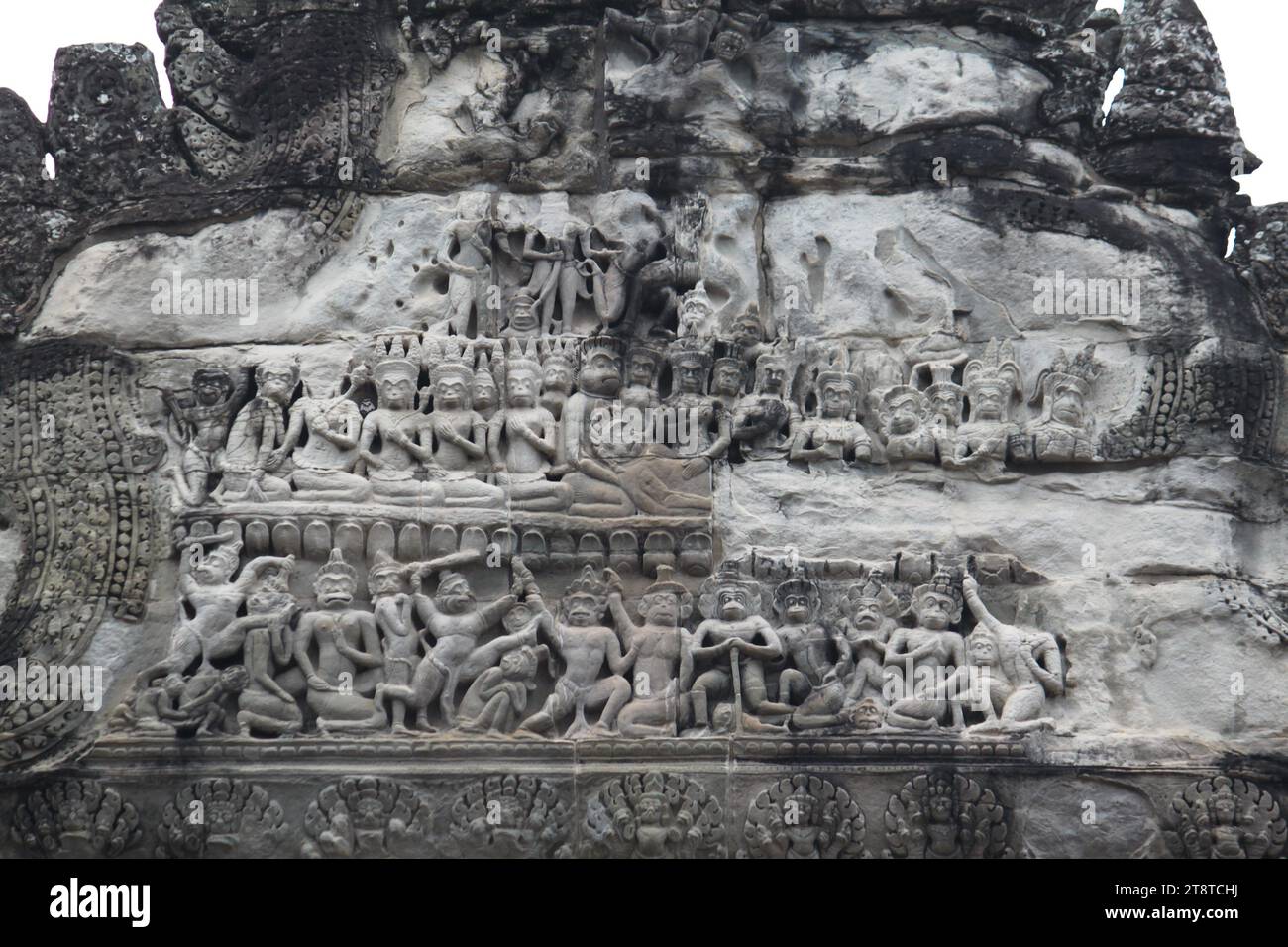 Angkor Wat, Khmer temple, reign of Suryavarman II (1113-1150 AD), Siem ...