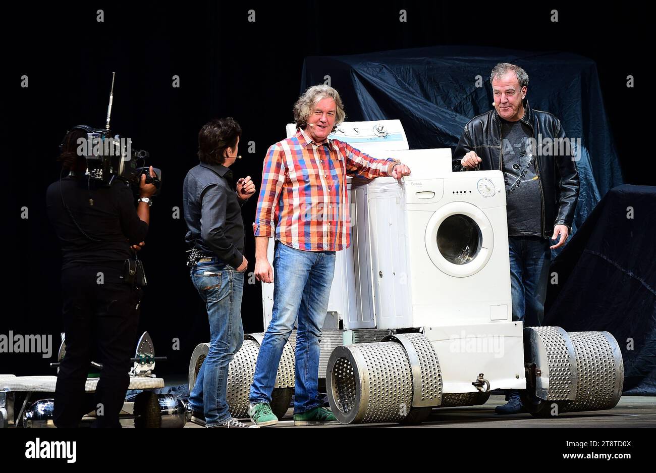 File photo dated 27/11/15 of (Left to right) Richard Hammond, James May ...