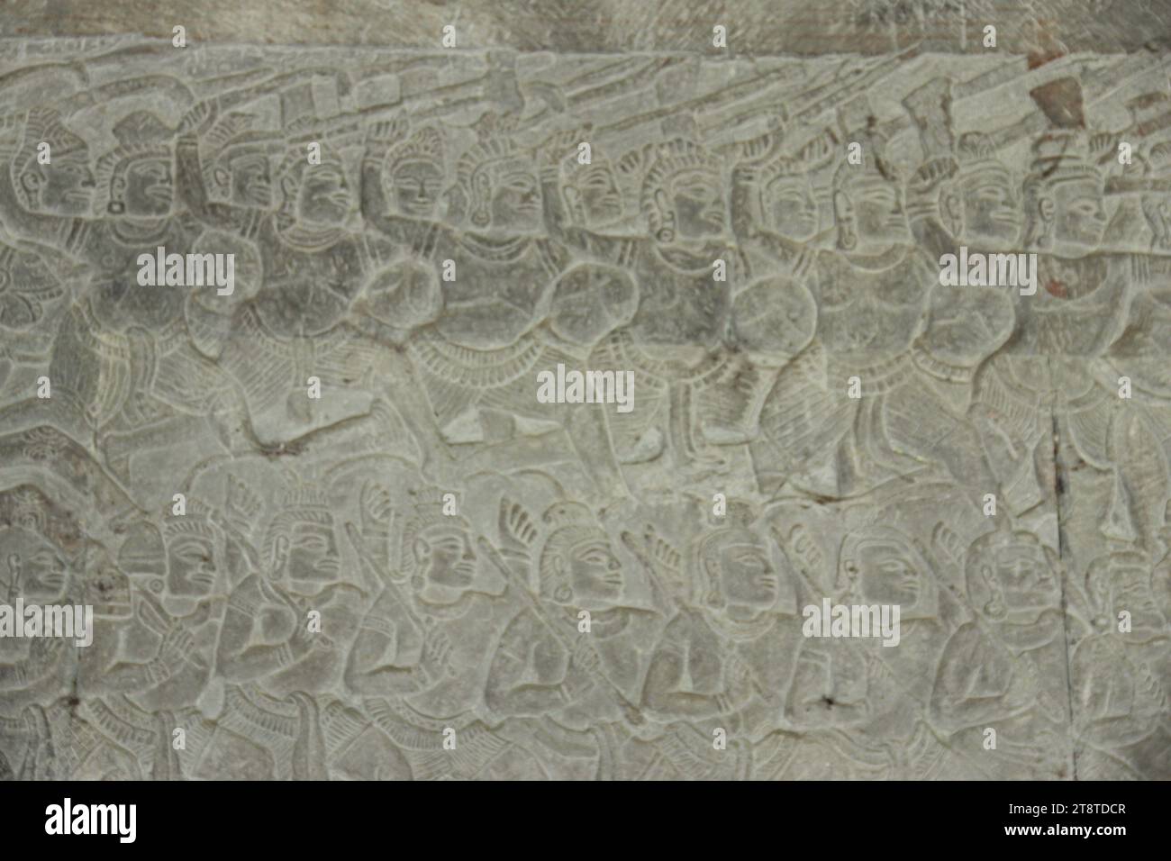 Angkor Wat bas-reliefs, Khmer temple, reign of Suryavarman II (1113 ...