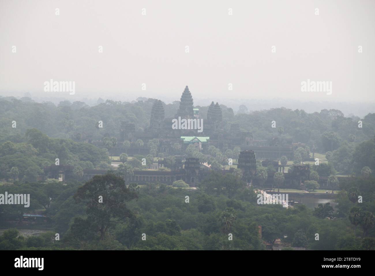Angkor Wat Temple, From Angkor Balloon Stock Photo - Alamy