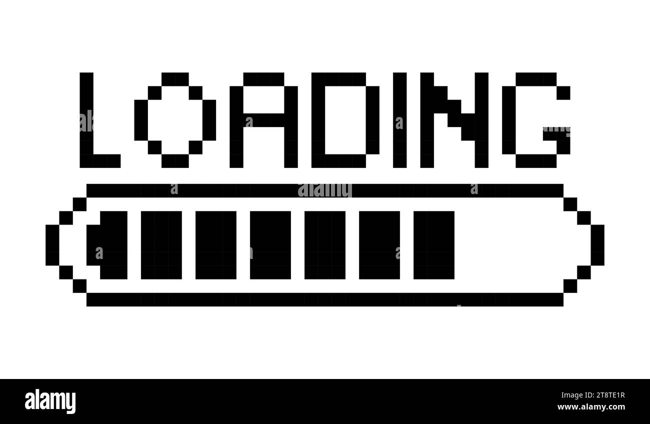 Loading sign with seven divisions line icon. Internet speed ... Loading sign with seven divisions line icon. Internet speed ...