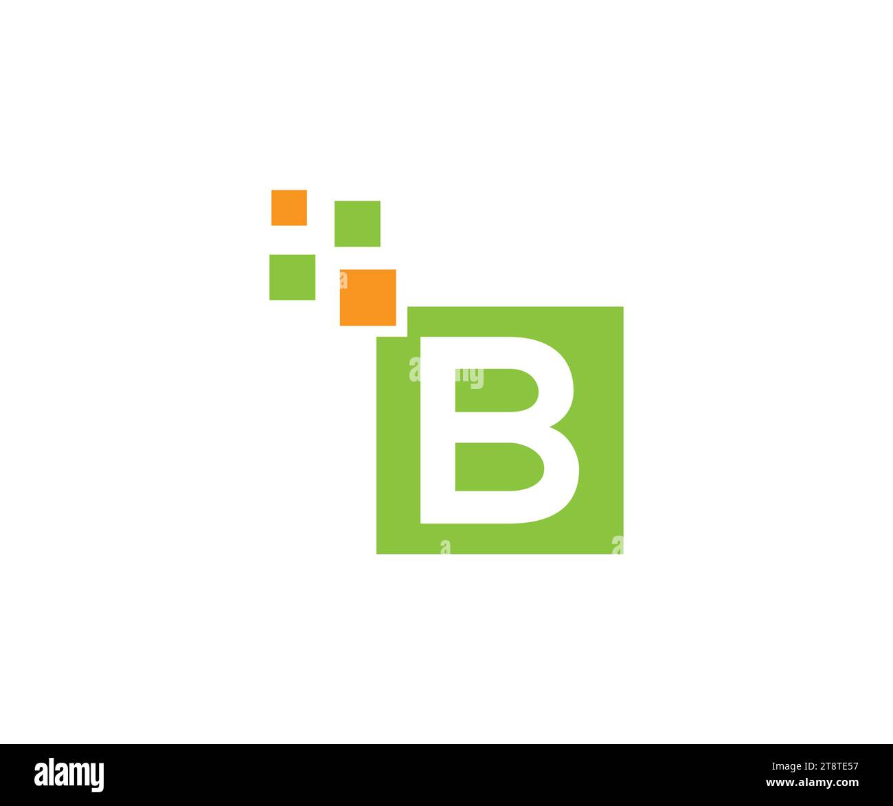 B data logo Stock Vector Image & Art - Alamy
