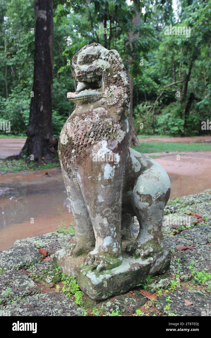 Tep Prenam, Angkor Thom, Ancient Khmer city near Angkor Wat, Siem Reap ...