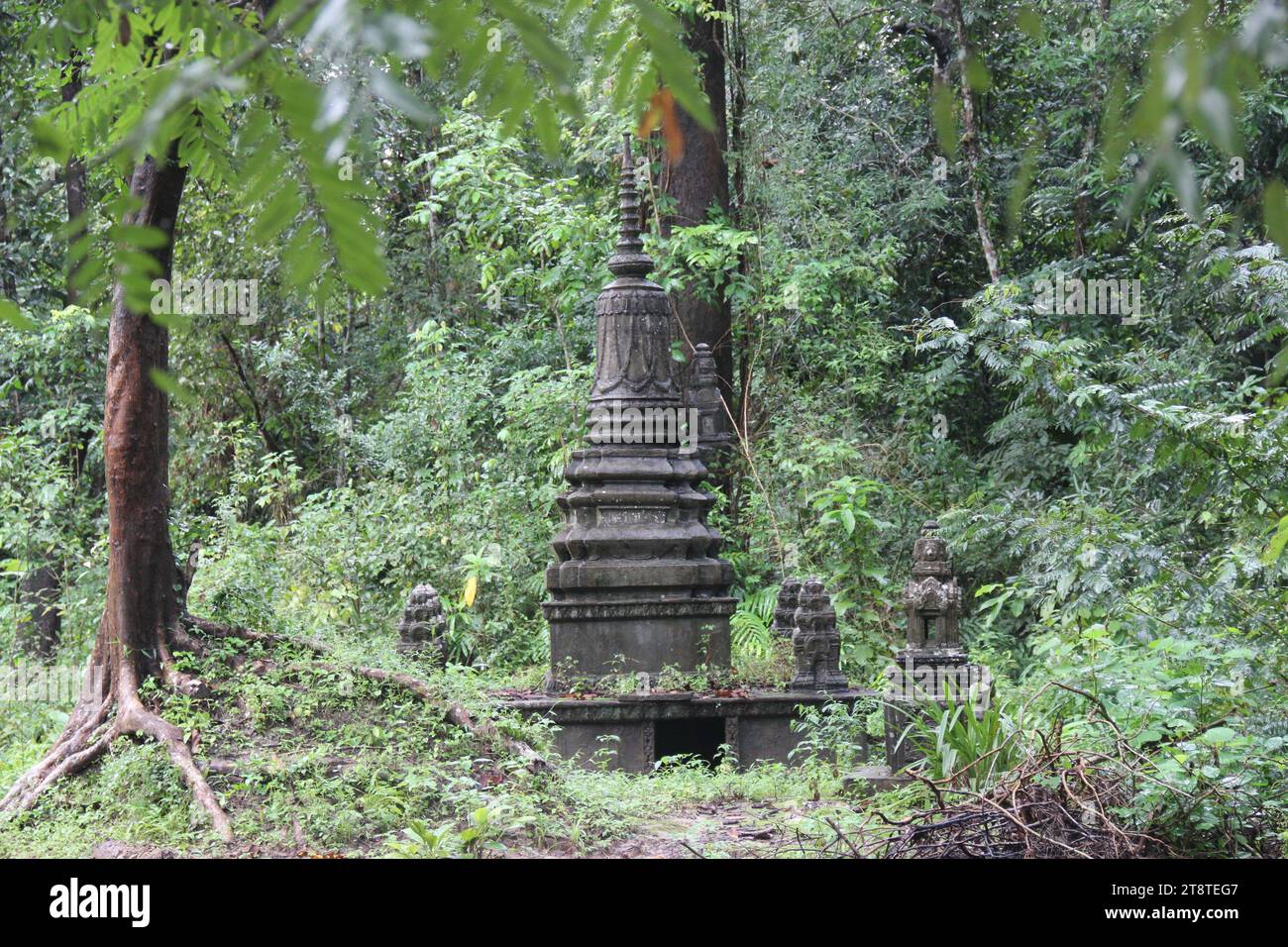Tep Prenam, Angkor Thom, Ancient Khmer city near Angkor Wat, Siem Reap ...