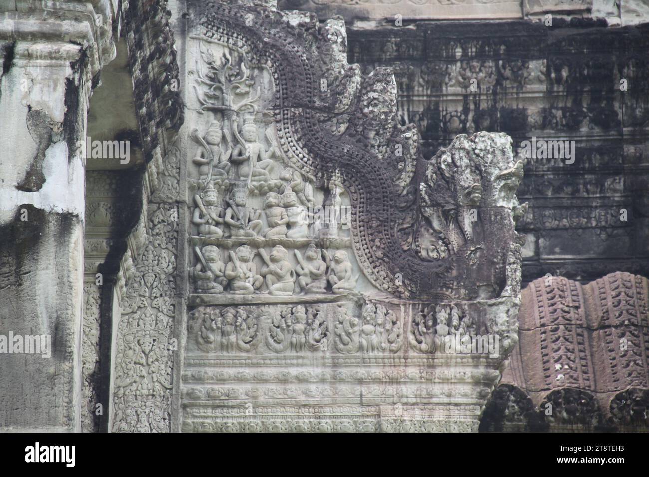 Angkor Wat, Khmer temple, reign of Suryavarman II (1113-1150 AD), Siem ...