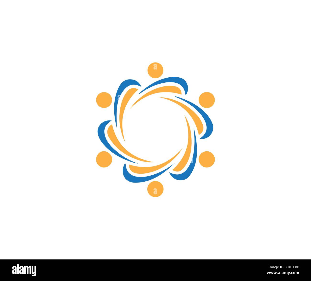 Team logo design vector Stock Vector Image & Art - Alamy