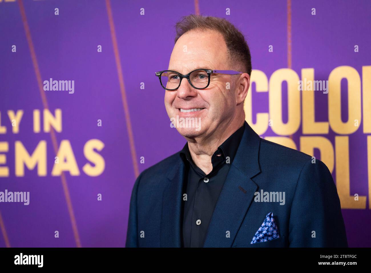 Scott Sanders poses for photographers upon arrival at the screening of ...