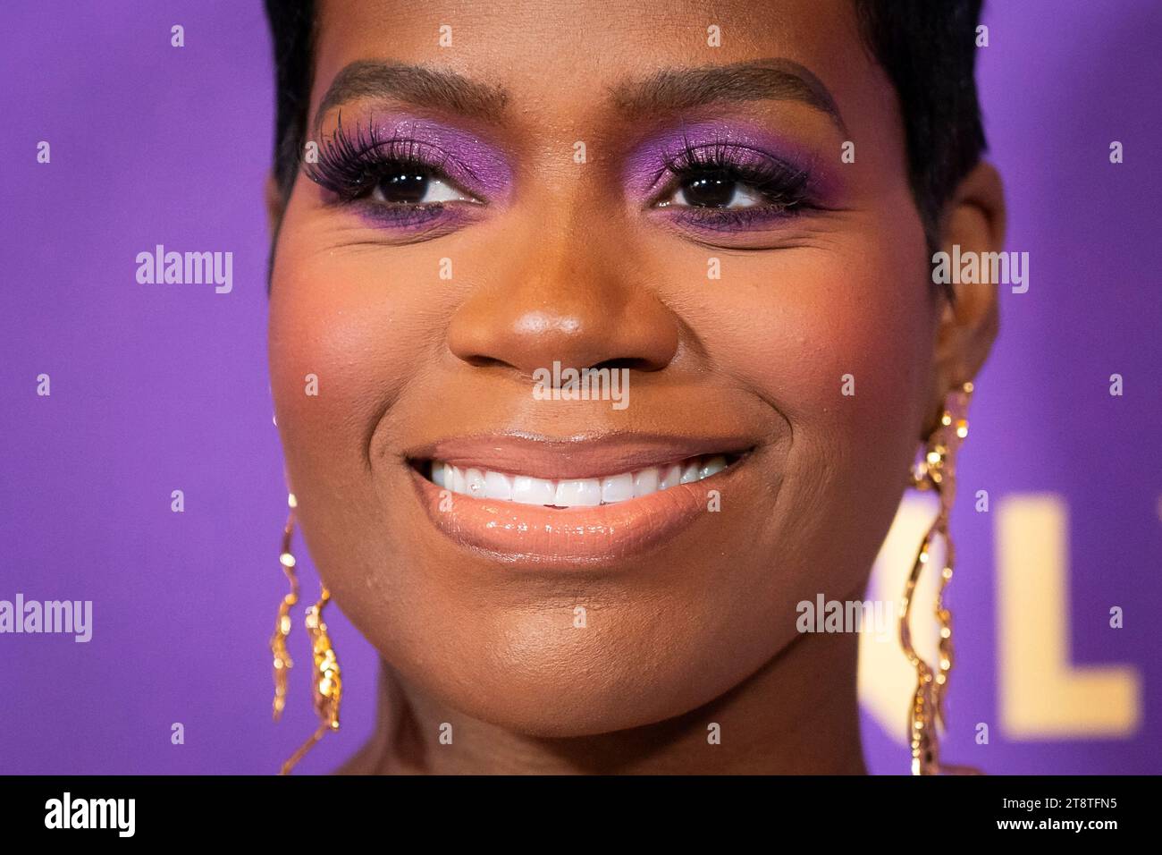 Fantasia Barrino poses for photographers upon arrival at the screening ...