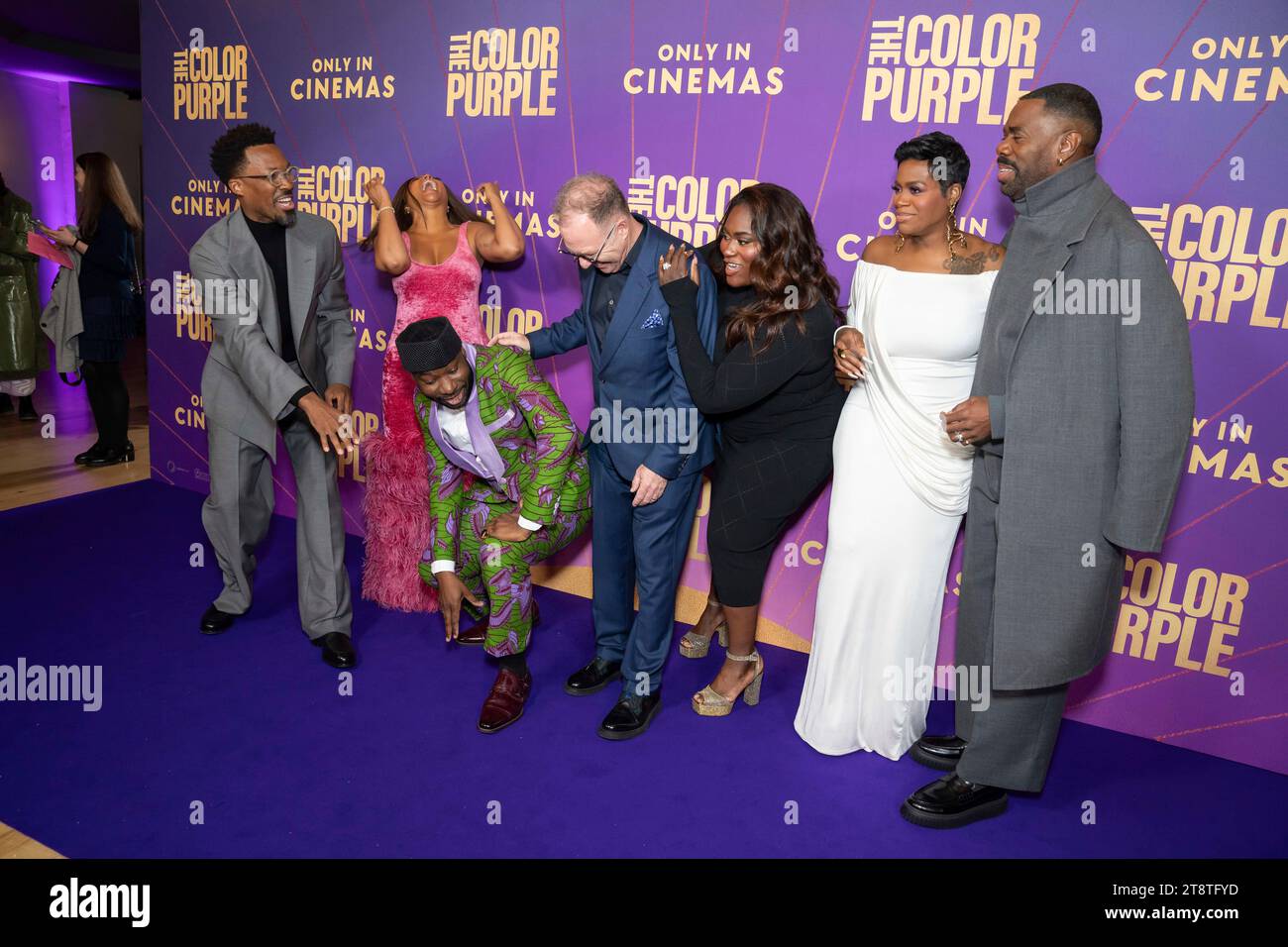 Corey Hawkins, from left, Taraji P. Henson, director Blitz Bazawule ...