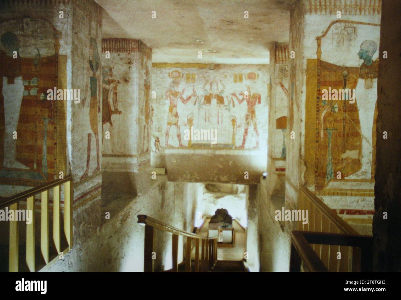 KV15: Tomb of Seti II Stock Photo - Alamy