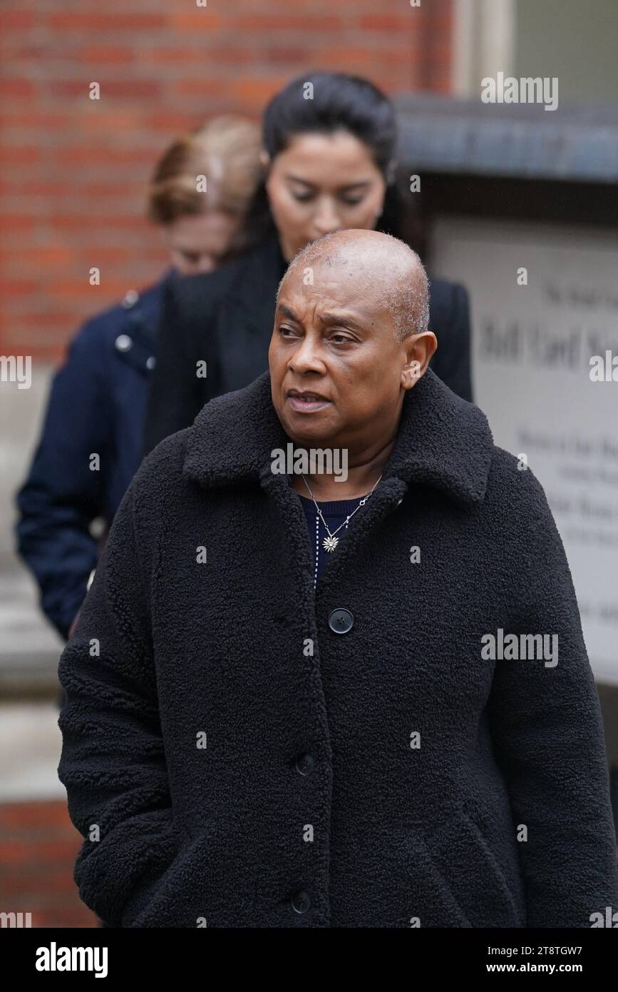 Baroness Doreen Lawrence departs the Royal Courts Of Justice, central ...