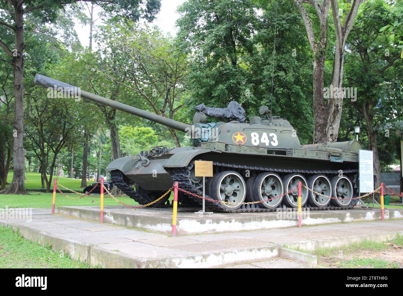 Independence Palace: USSR-made T-54 Tank, Ho Chi Minh City/Saigon ...