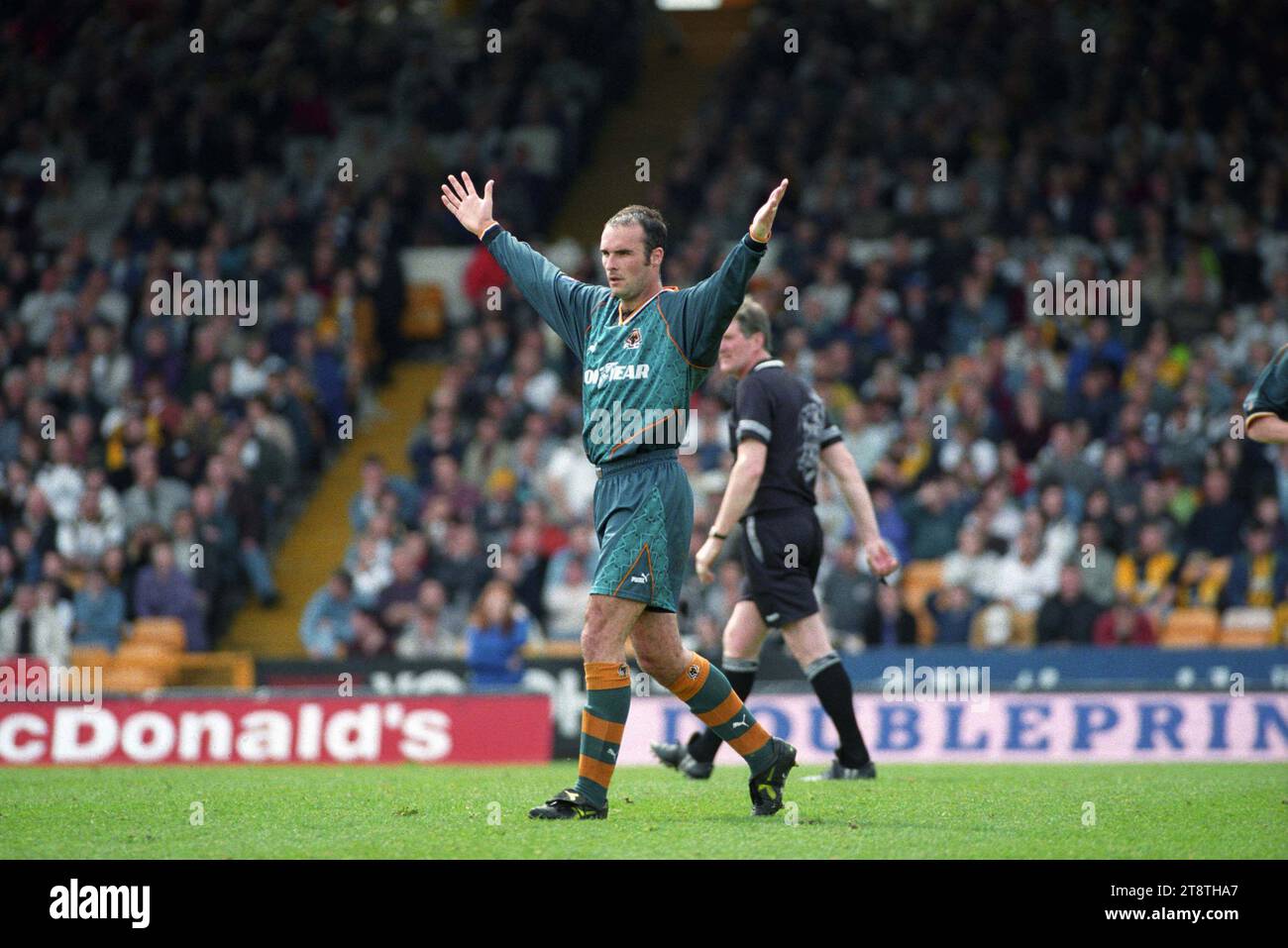 Port Vale v Wolverhampton Wanderers FA Cup Mark Atkins celebrates his ...