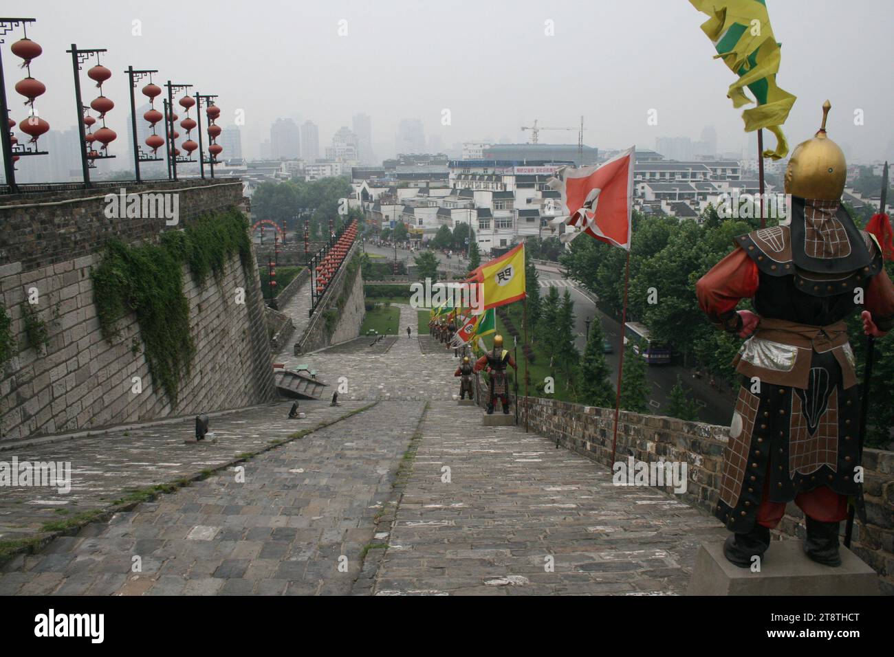 Nanjing, China City Wall Zhonghua Gate, Built early Ming Dynasty (late ...