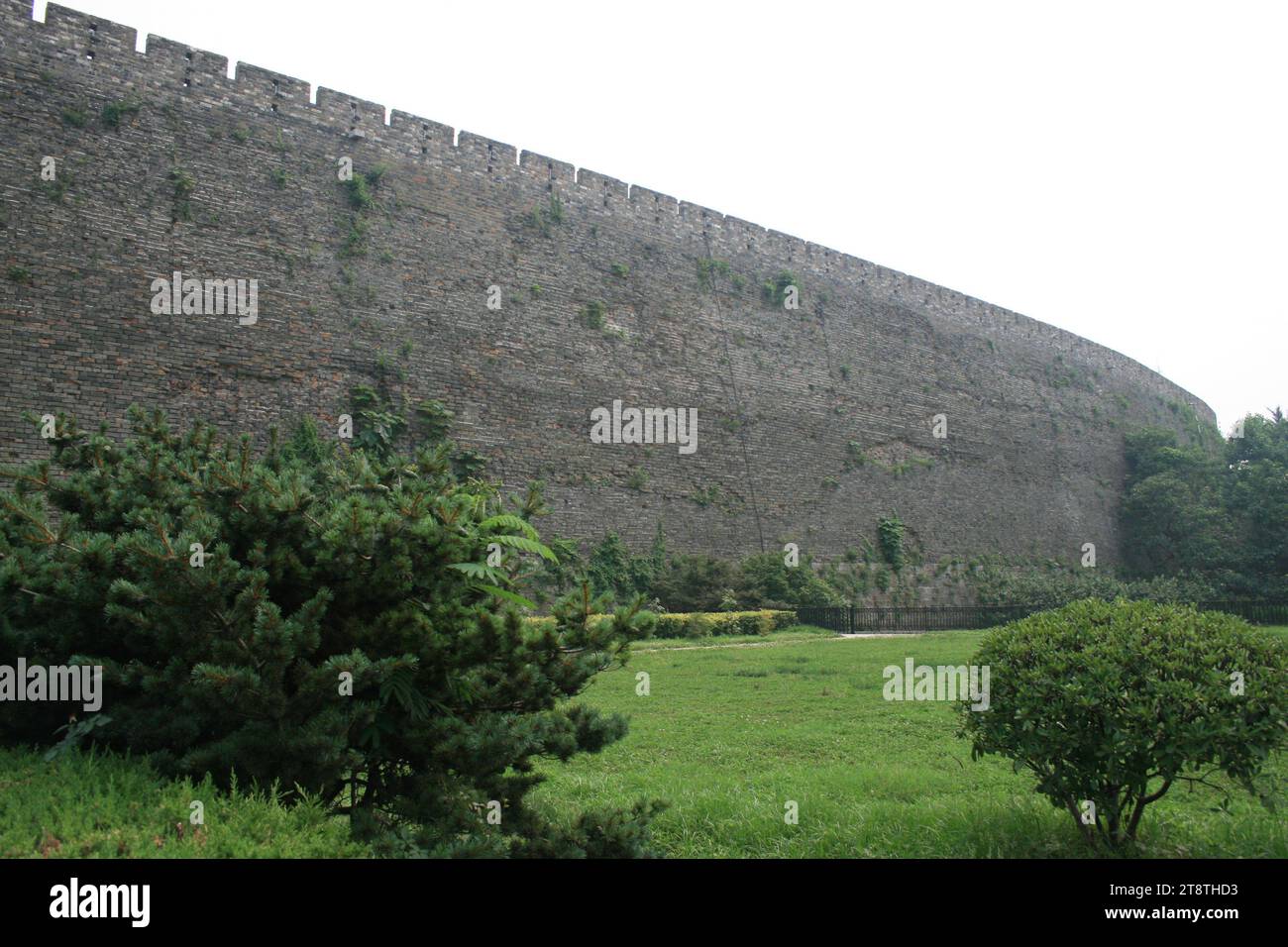 Nanjing, China City Wall, Built early Ming Dynasty (late 14th century ...