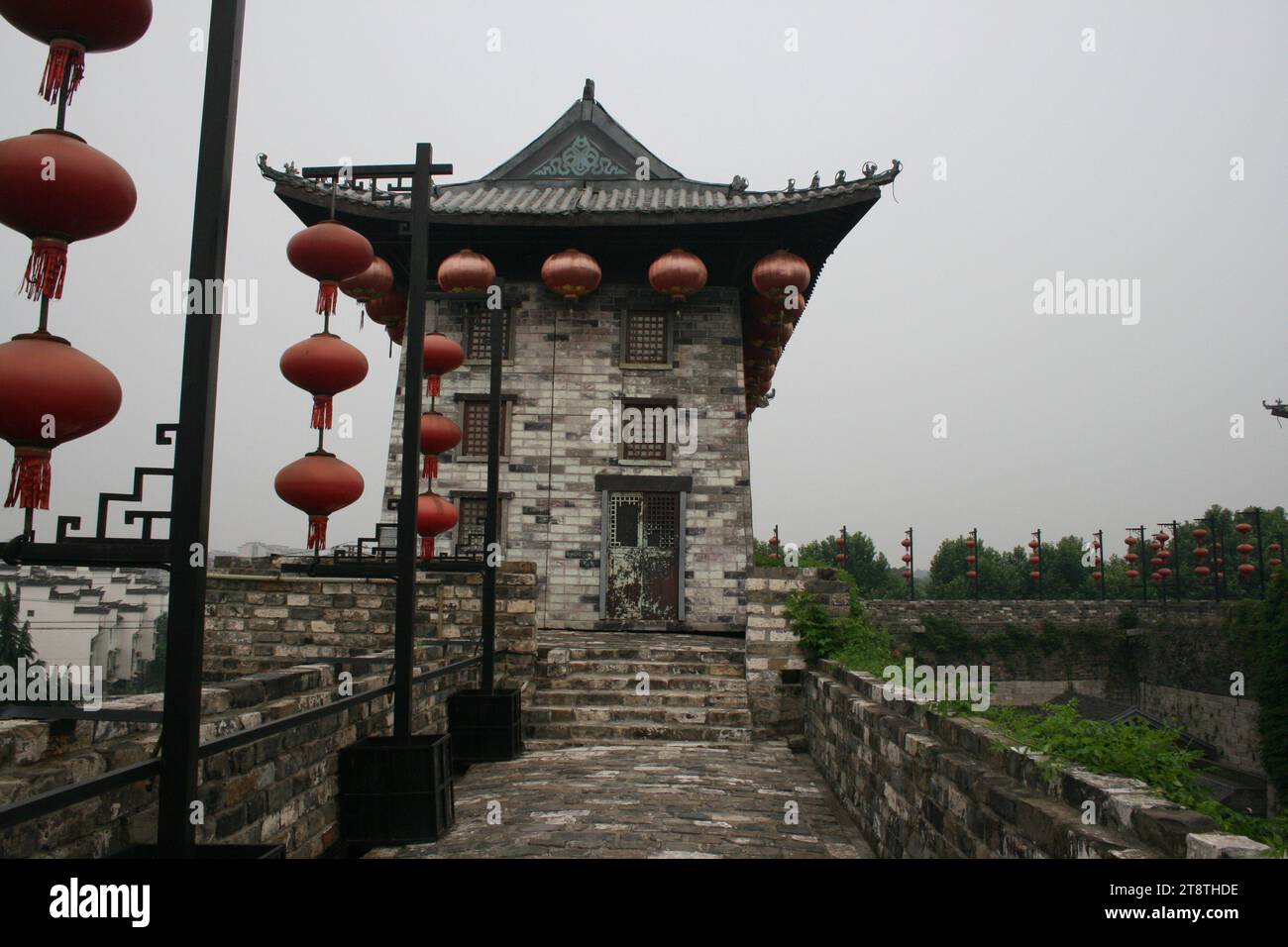 Nanjing, China City Wall Zhonghua Gate, Built early Ming Dynasty (late ...