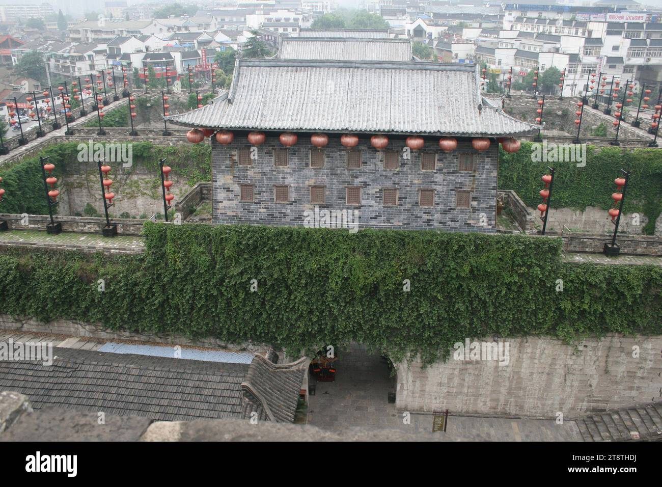 Nanjing, China City Wall Zhonghua Gate, Built early Ming Dynasty (late ...