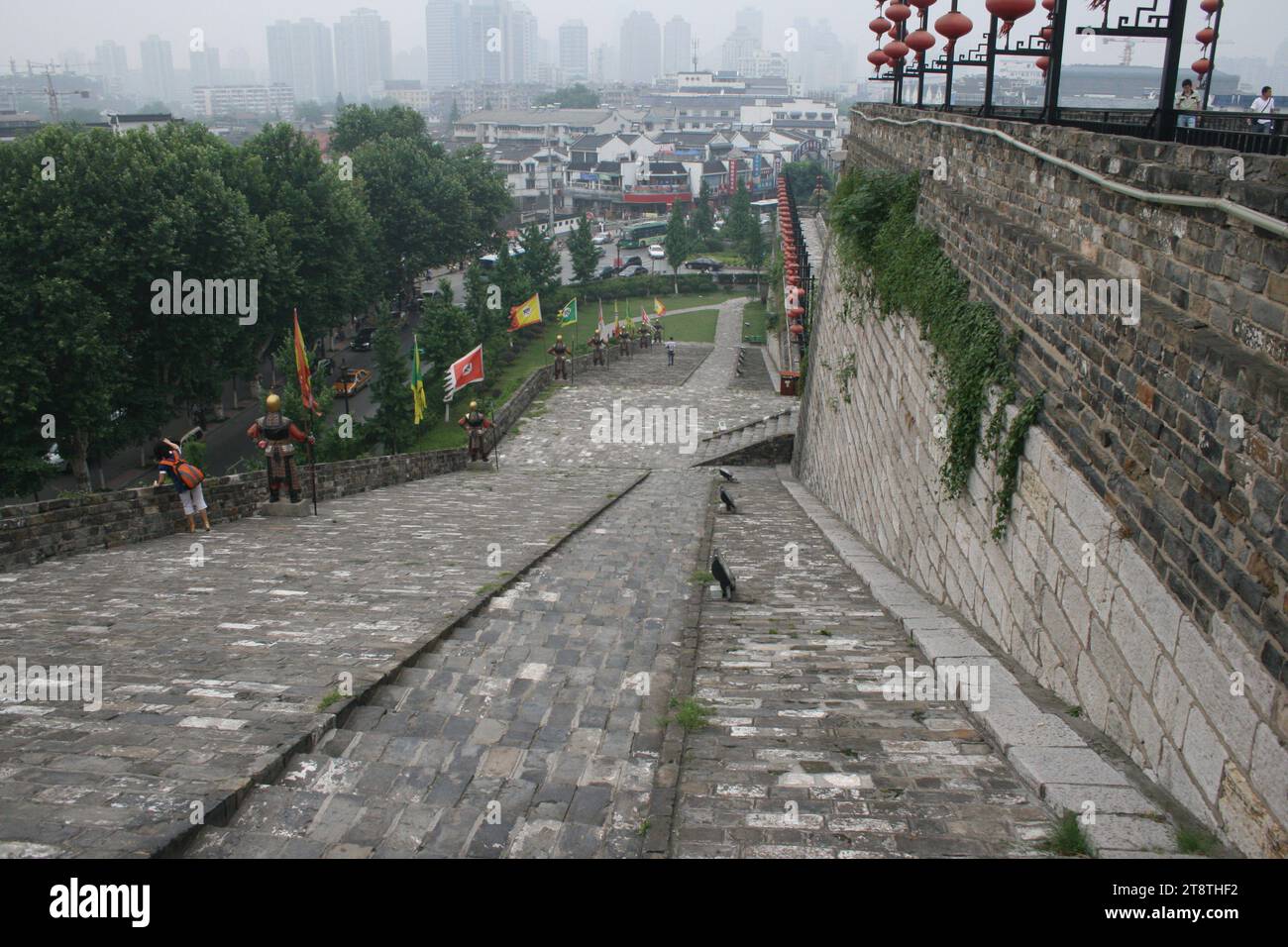 Nanjing, China City Wall Zhonghua Gate, Built early Ming Dynasty (late ...
