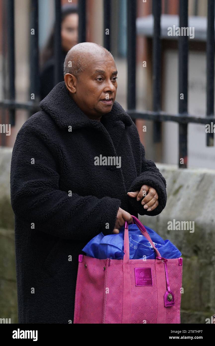 Baroness Doreen Lawrence departs the Royal Courts Of Justice, central ...