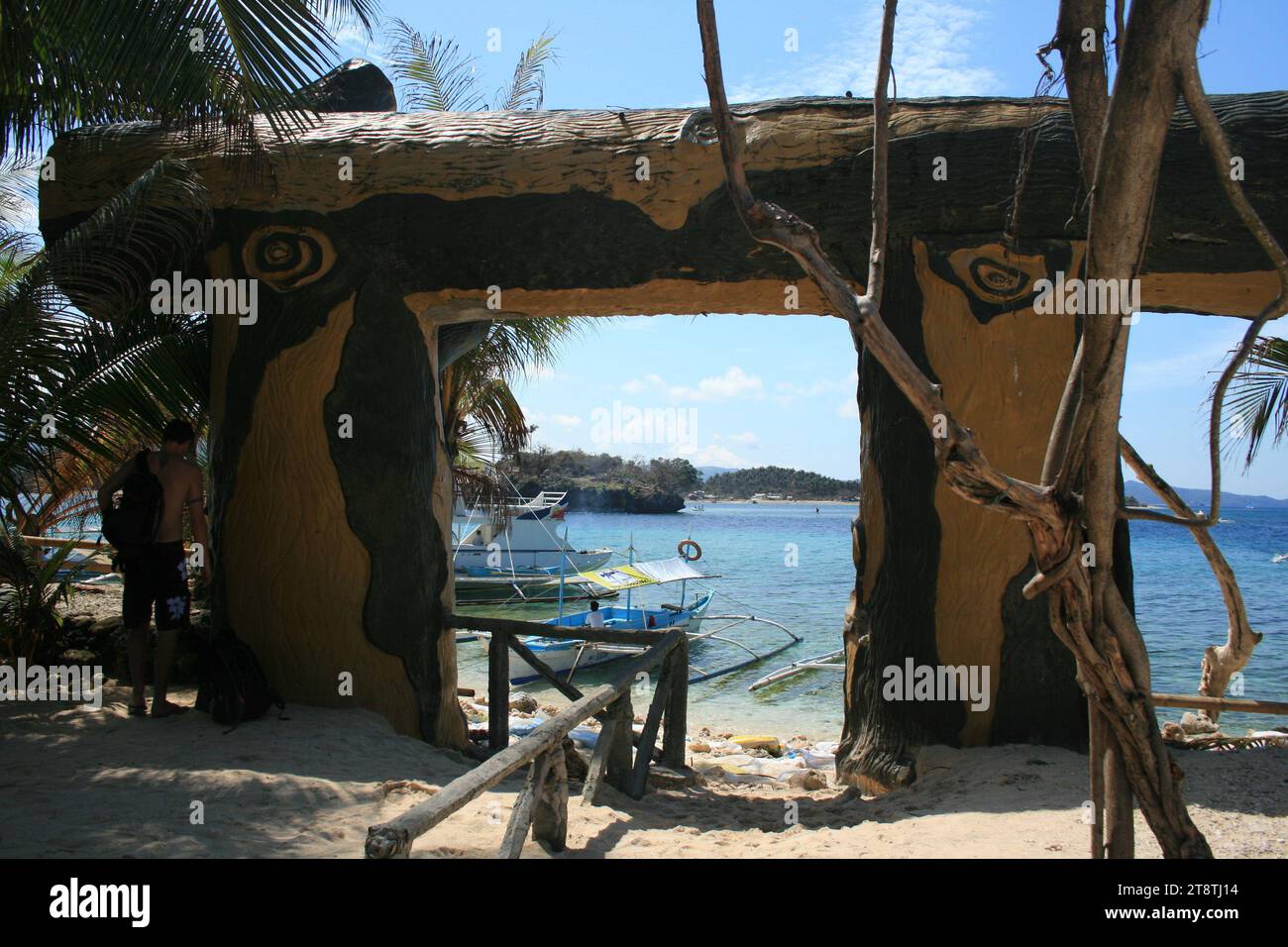 Crystal Cove Near Boracay, Boracay, Visayas, Philippines Stock Photo ...