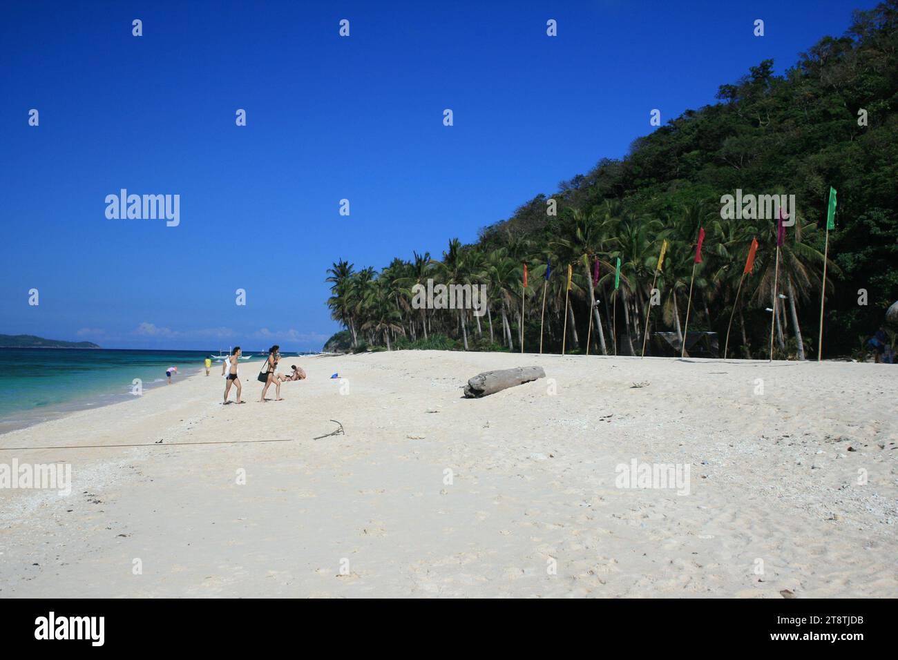 Boracay Island: Puka Shell Beach, Boracay, Visayas, Philippines Stock ...