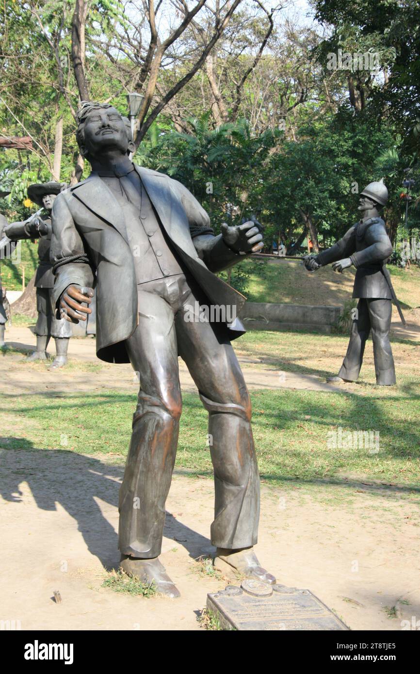 Jose Rizal Execution, Rizal Park, Manila, Luzon, Philippines Stock ...