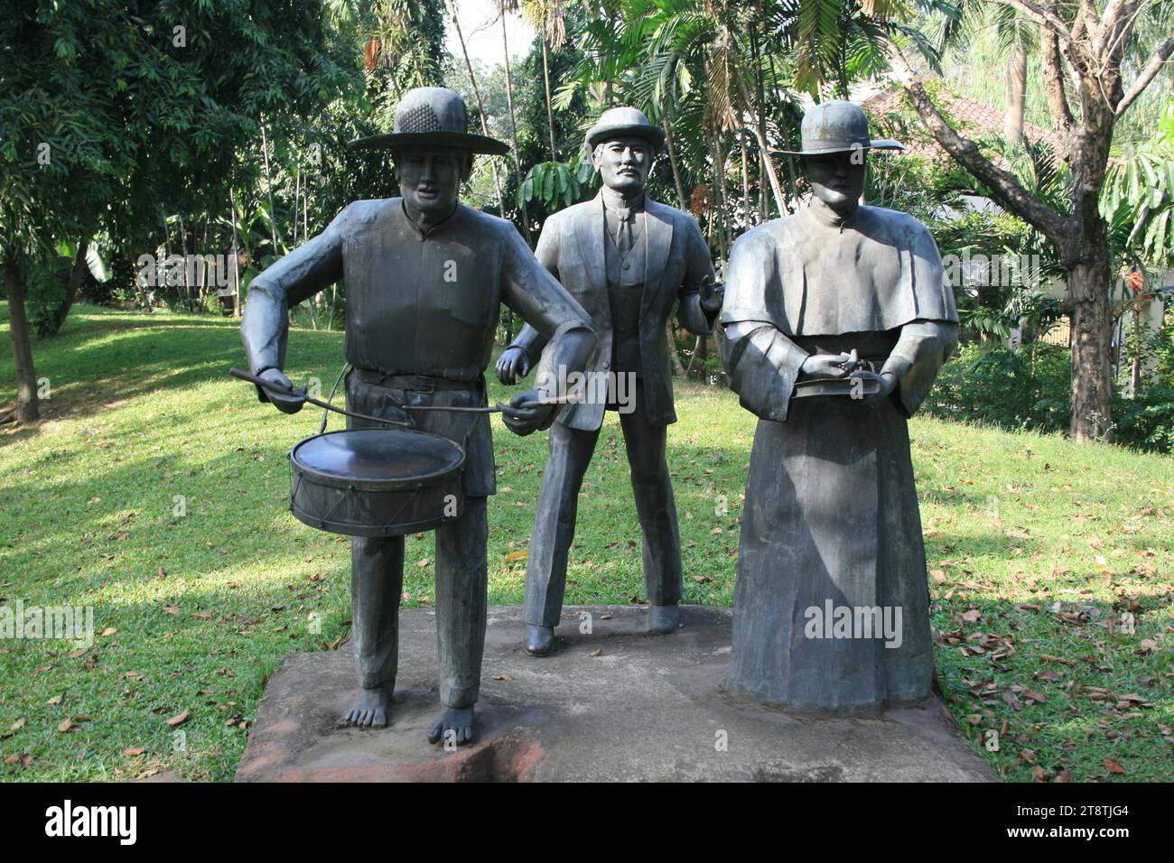 Jose Rizal Going to His Execution, Rizal Park, Manila, Luzon ...