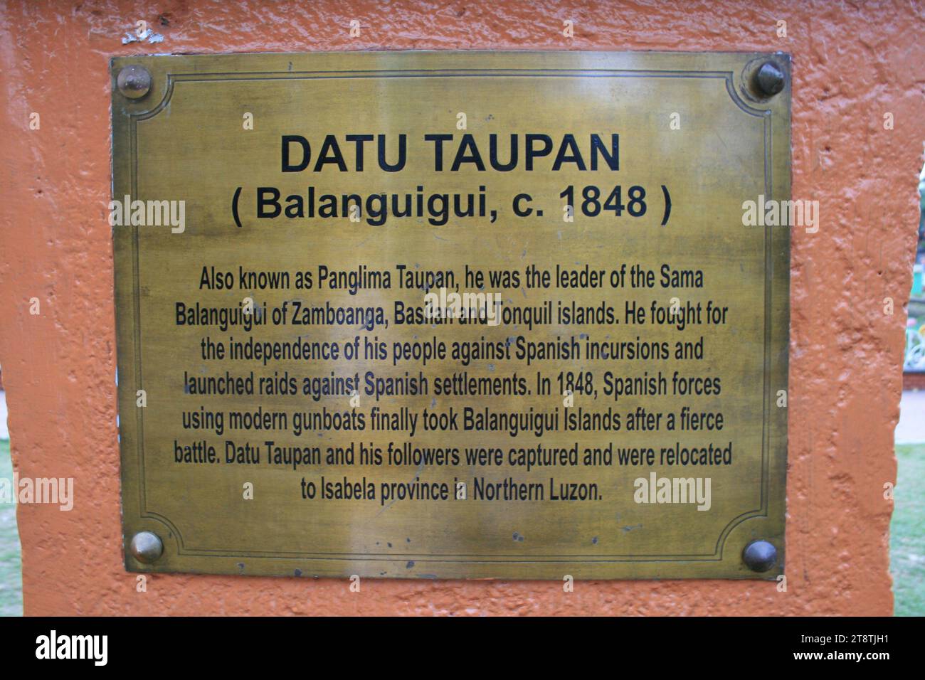 Rizal Park: Datu Taupan, Rizal Park, Manila, Luzon, Philippines Stock Photo - Alamy