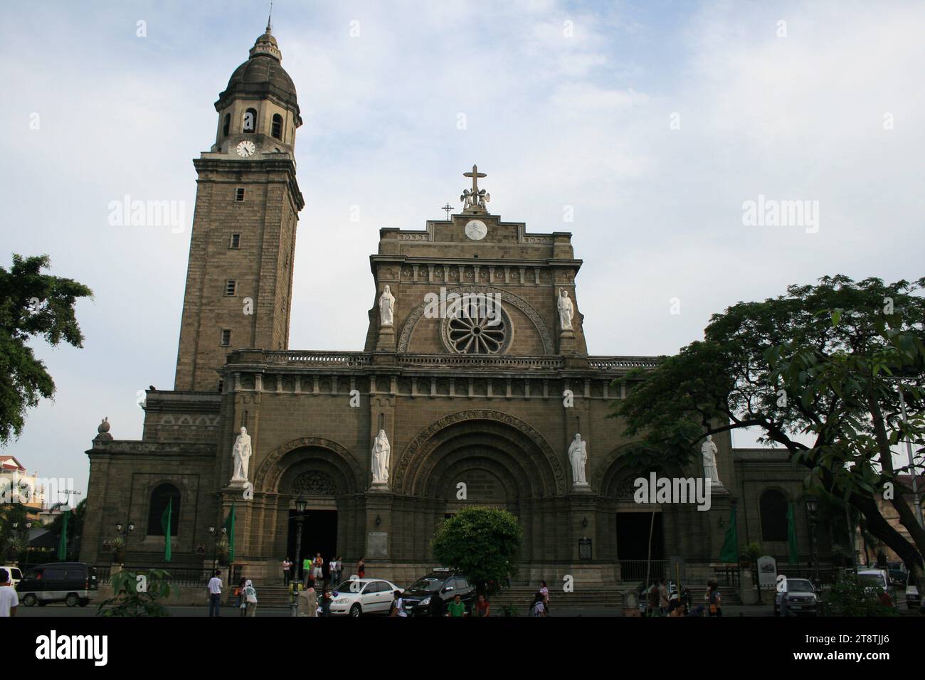 Intramuros: Manila Cathedral, Old Spanish City, Manila, Luzon ...