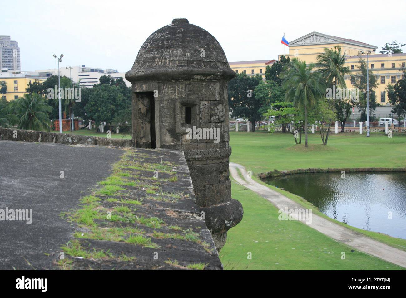 Intramuros and National Museum, Old Spanish City, Manila, Luzon ...