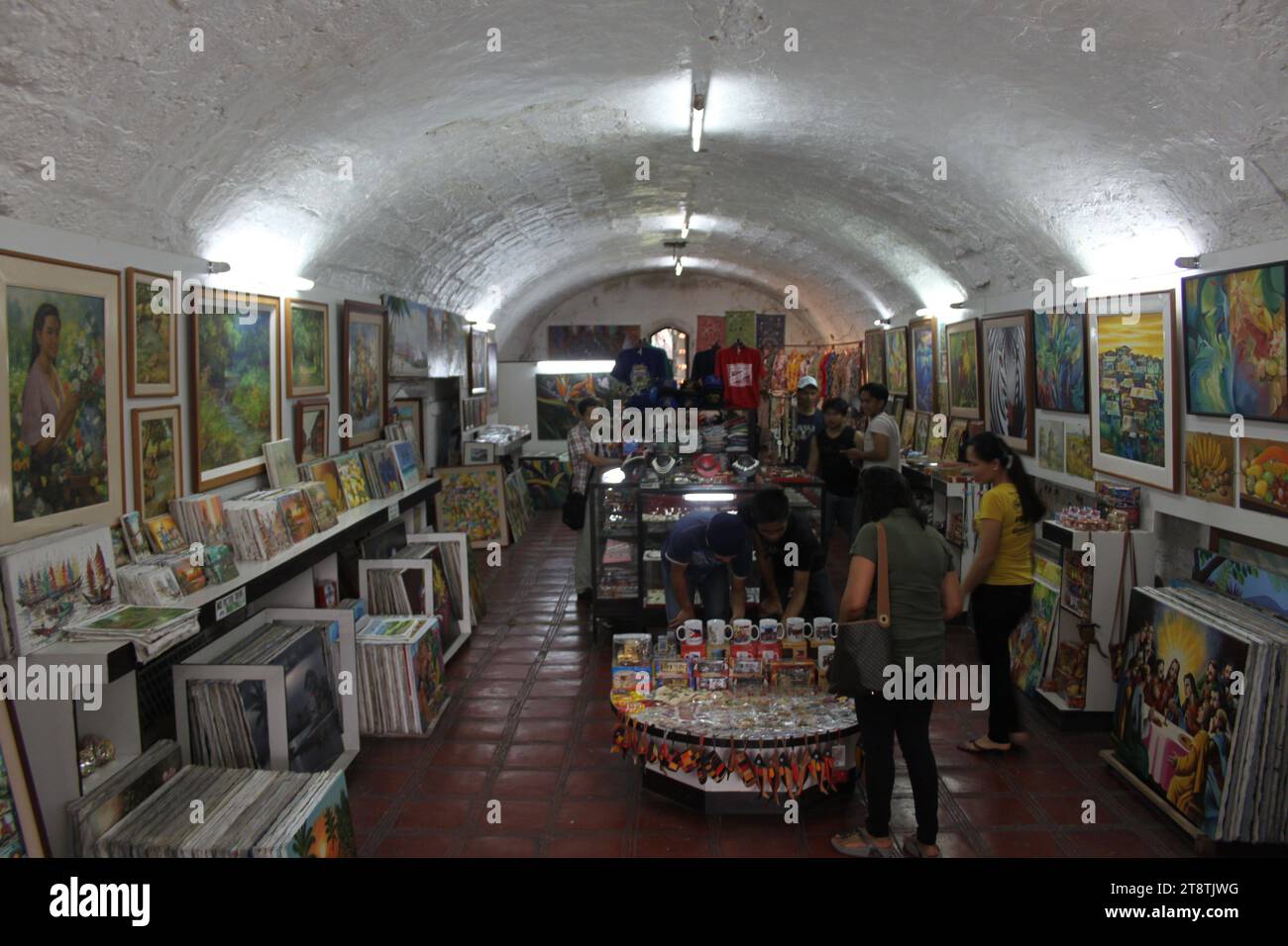Fort Santiago, Prison Cell Converted to Shop, Old Spanish City, Manila ...