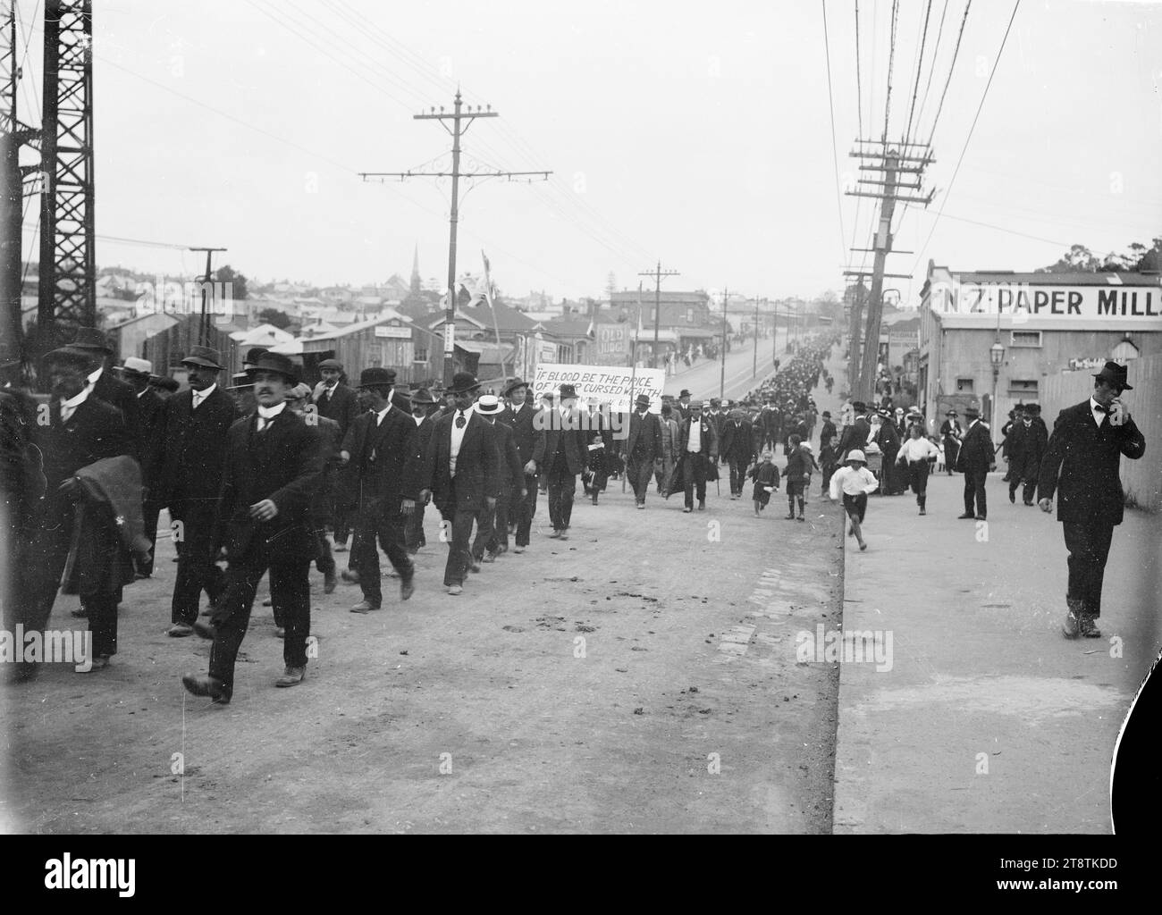 1913 waterfront strike hi-res stock photography and images - Alamy
