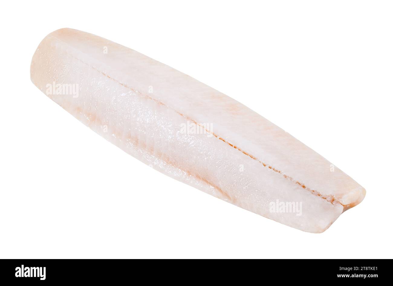 Herring fillet peeled, whole, close-up, source of omega 3, isolated on ...