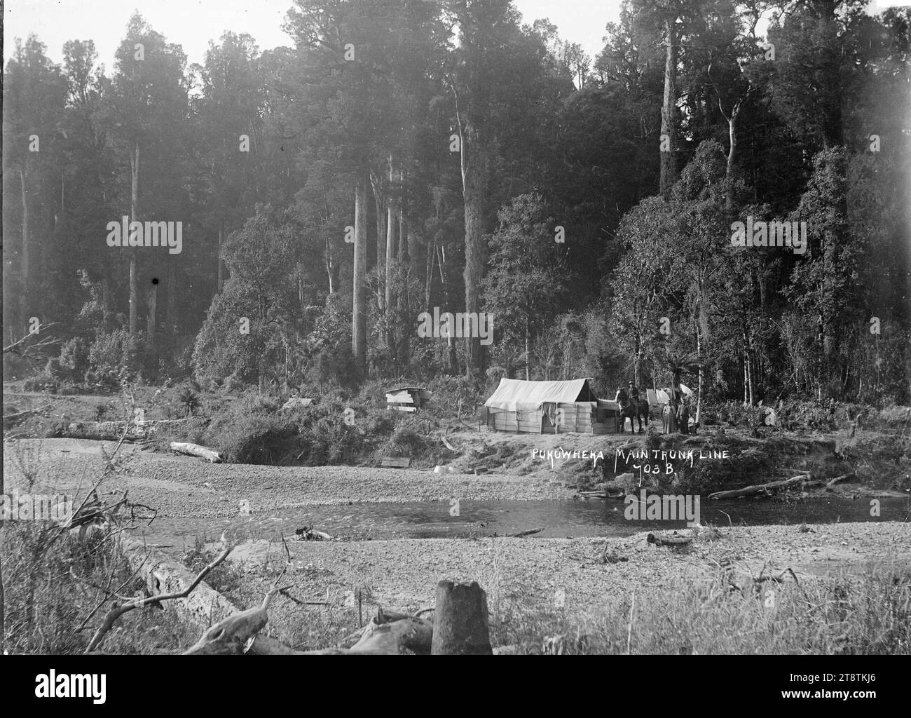 Pukuwheka, on the North Island Main Trunk Railway line, Pukuwheka, on ...