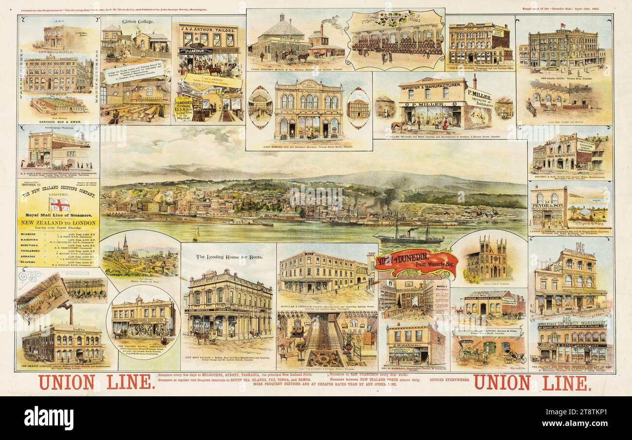 Grand buildings in dunedin hi-res stock photography and images - Alamy